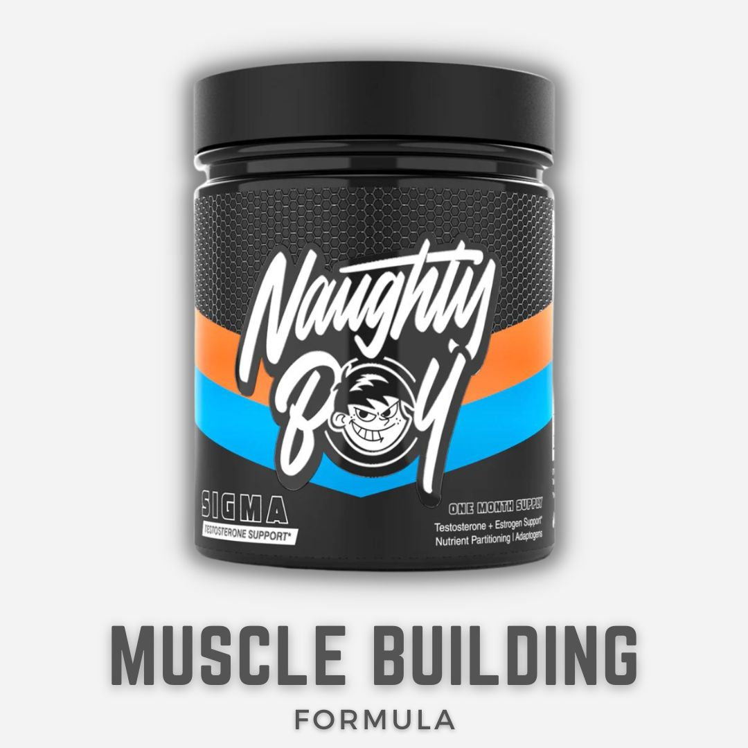 Naughty Boy Sigma | Natural Muscle Builder | The Supps House UK